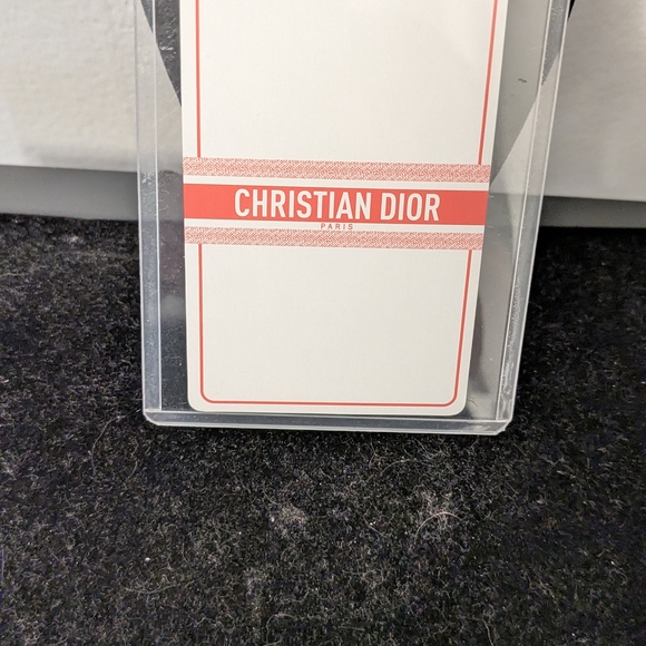 Dior | Games | Christian Dior Playing Cards 5 Of Clubs | Poshmark